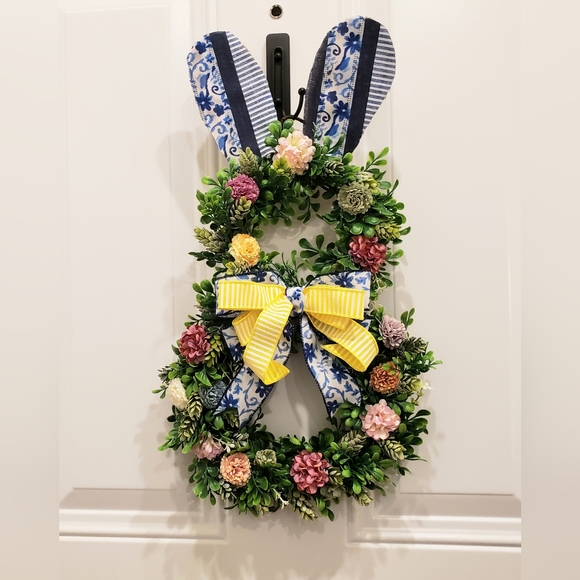 Hand Crafted | Holiday | Grapevine Bunny Wreath | Poshmark